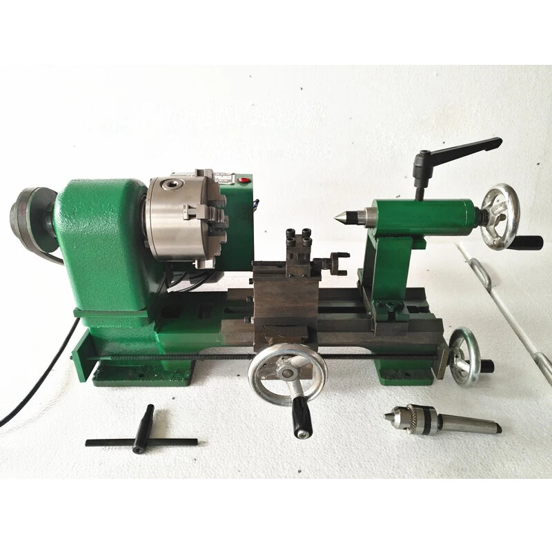 Instrument Small Lathe\Metal Metallic Lathe\Cast Iron One Piece Bench ...