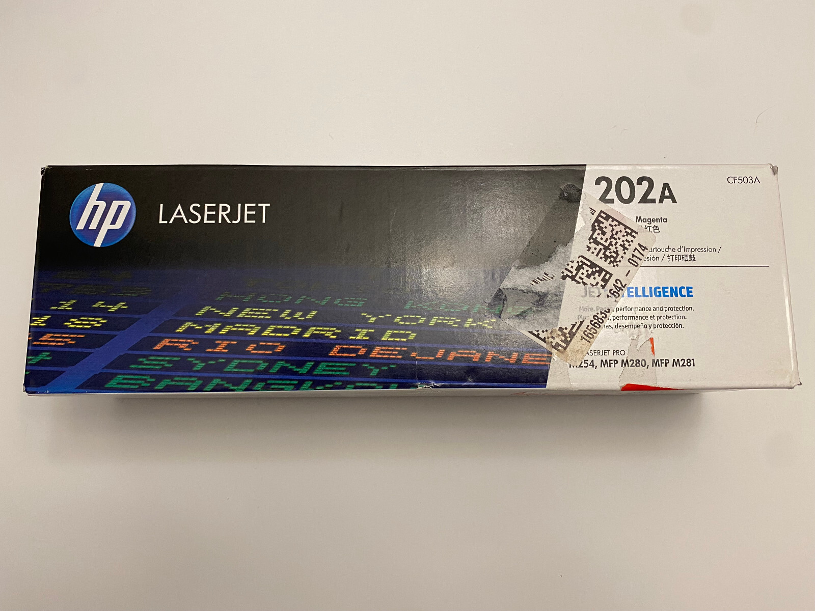 Genuine HP 202A (CF503A) Magenta Laserjet Toner Cartridge New in Box ...