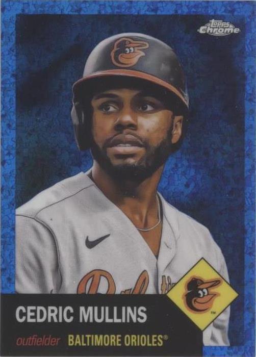 2022 Topps Chrome Platinum Anniversary - Cedric Mullins #452 Blue Mini ...