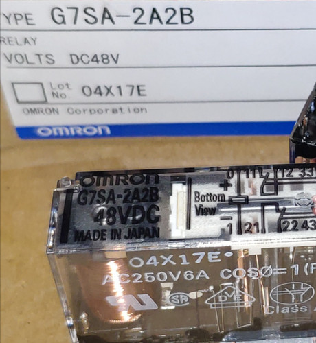 1PC NEW OMRON Safety relay G7SA-2A2B DC48V #FF | eBay