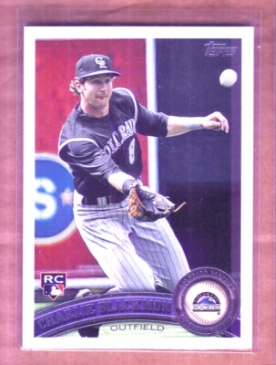 2011 Topps Update Charlie Blackmon Rookie Rc # US231 Rockies | eBay