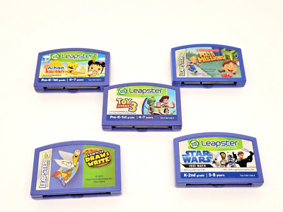 Leapfrog Leapster Games Lot Of 5 | eBay
