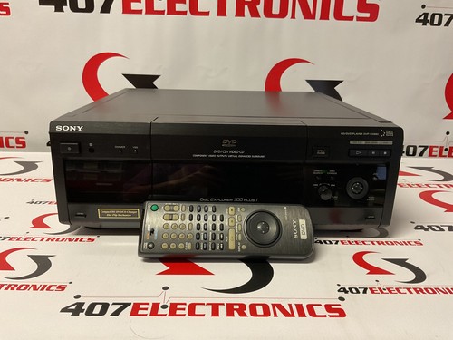 Sony FM CD/DVD Player - 300 Disc - Explorer 300 Plus 1 (DVP-CX850 ...