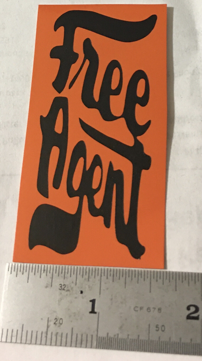 FreeAgent BMX sticker decal Old School Bmx 80's Bike Pk Rampar Elf GT ...