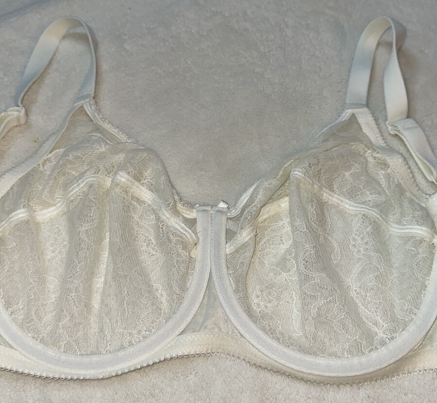 Wacoal Retro Chic Full Figure Underwire Bra Size 34DD - Gem