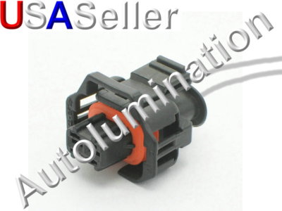 Bosch Fuel Injector GM Cadillac Chevy Oil Level Sensor 2 Pin Connector ...
