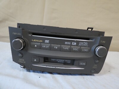 06 2006 Lexus gs300 gs430 SAT AM FM Tape CD Player Mark Levinson 86120 ...