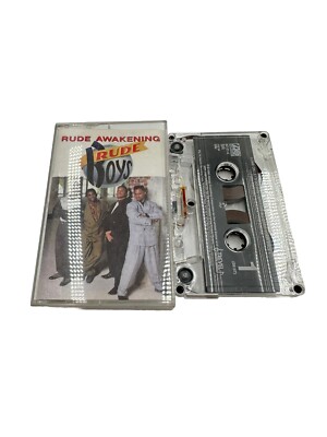 Rude Boys Rude Awakening CASSETTE 1990 Atlantic Sealed Hip Hop Tape ...