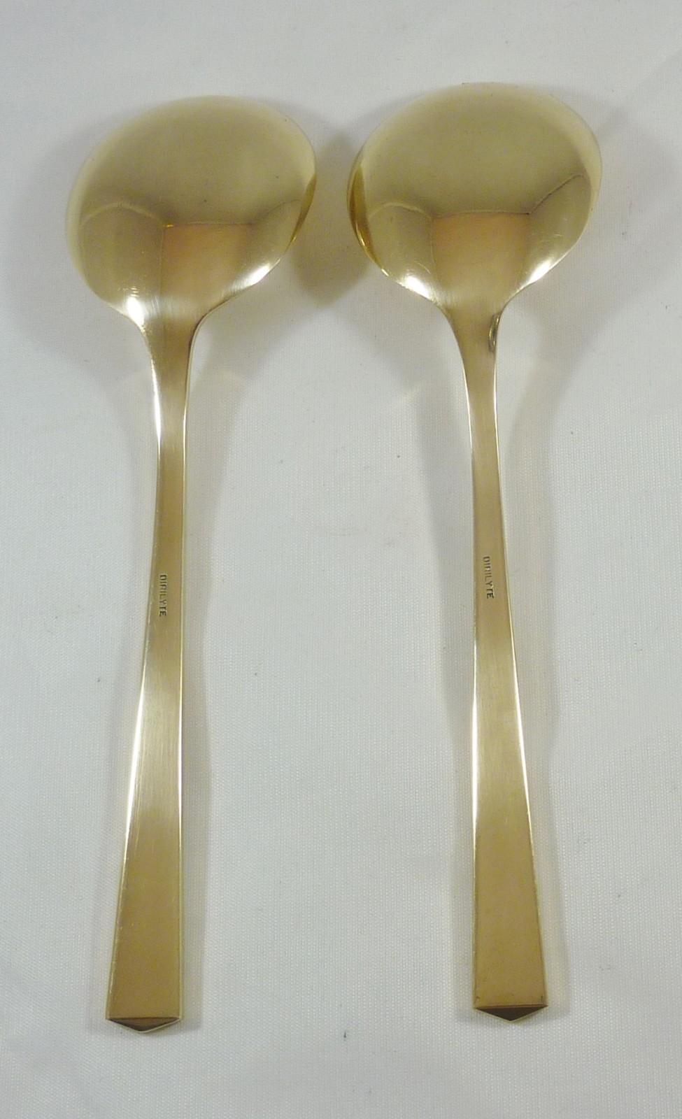 Vintage Dirigold Dirilyte Goldware Empress Flatware Silverware Gumbo ...