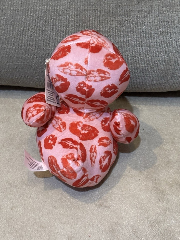 NEW, VALENTINE RED LIPS DUCK 7" PLUSH | eBay