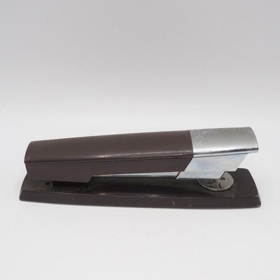 Swingline Stapler Model 333 Chrome & Dark Brown Mid-Century Modern | eBay