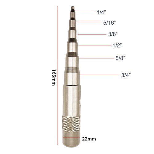 6 in 1 Copper Pipe Expander Portable Tube Expanding Tool High Hardness ...