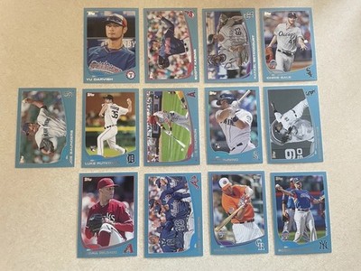 2013 Topps MLB Walmart Blue 13 Card Lot Mint Condition | eBay