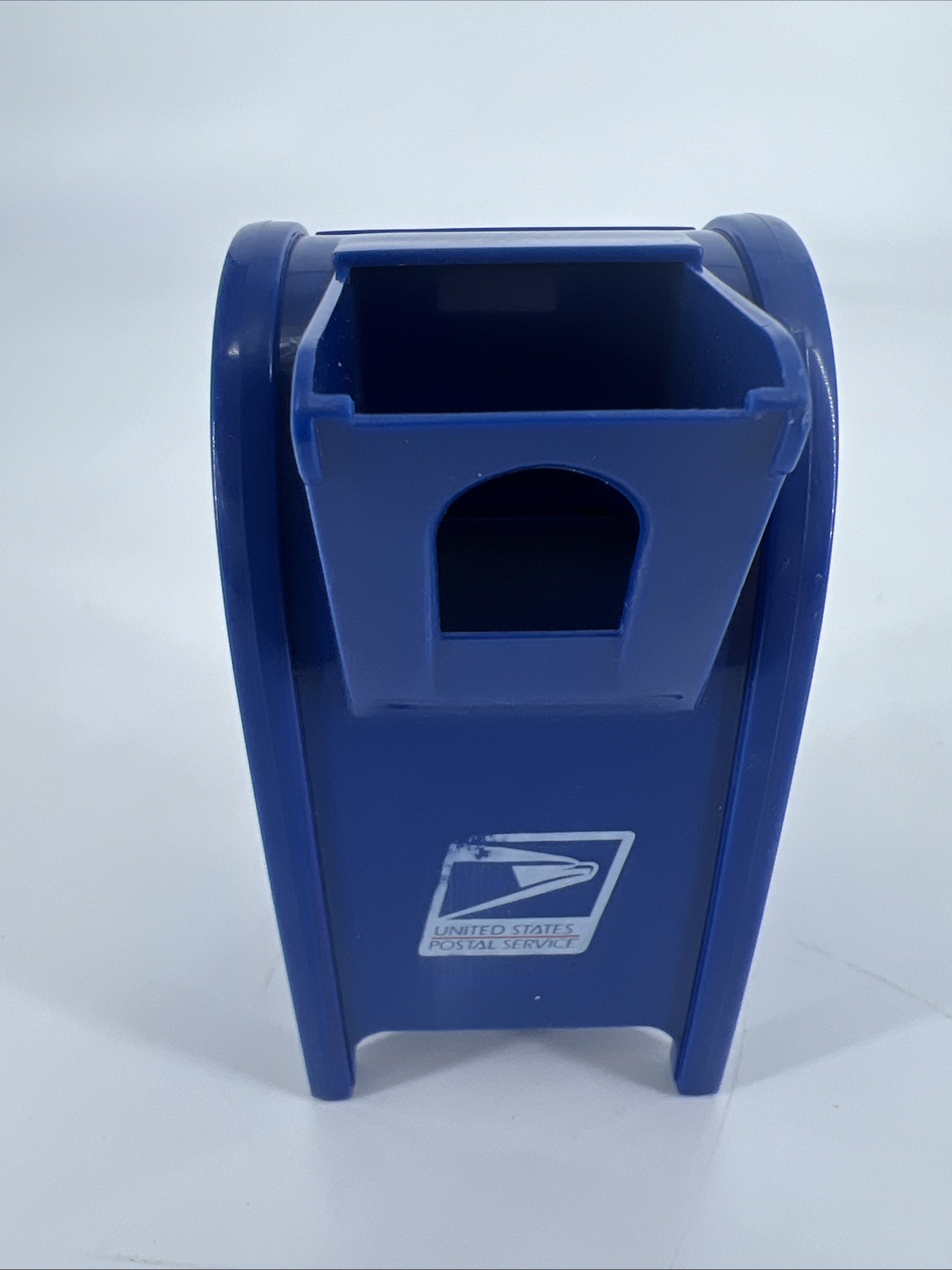 VTG 2003 USPS U.S. MAIL POSTAL SERVICE BLUE MAILBOX DROP BOX COIN BANK ...