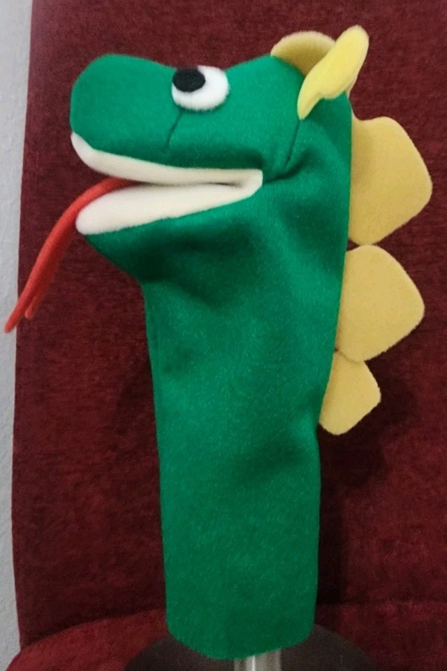 Baby Einstein Handmade Bard the Dragon Puppet. Blah! Fun. Kids. Baby ...