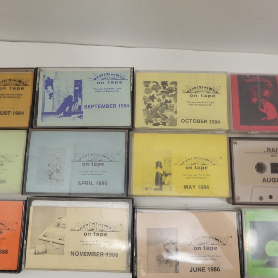 Lot of 17 Rainbow On Tape Tandy CoCo Software Cassettes 1984–1987 ...