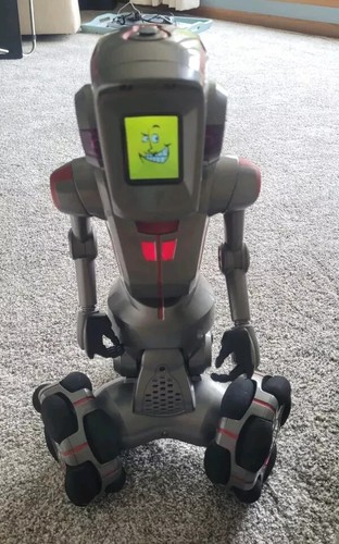 Wow Wee Mr. Personality Robot Includes Batteries, AC Adapter, Remote ...