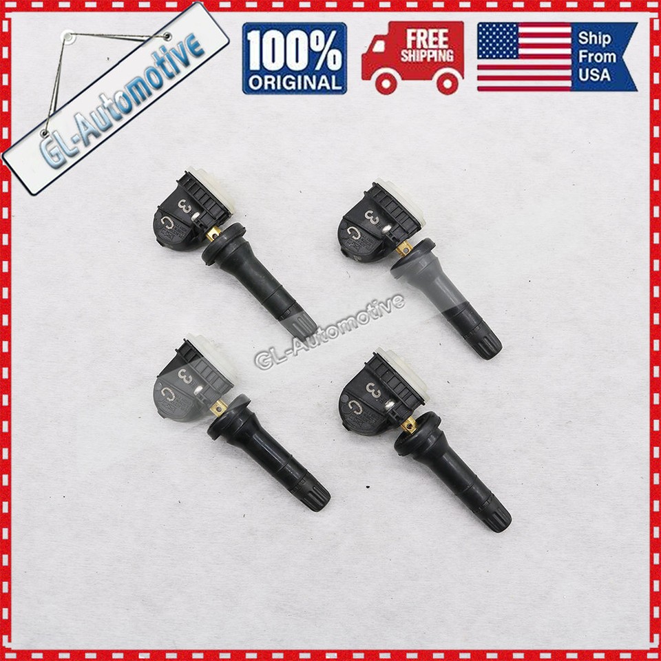 4pc New Tire Pressure Monitor Sensor TPMS 13516164 13598772 For GM ...