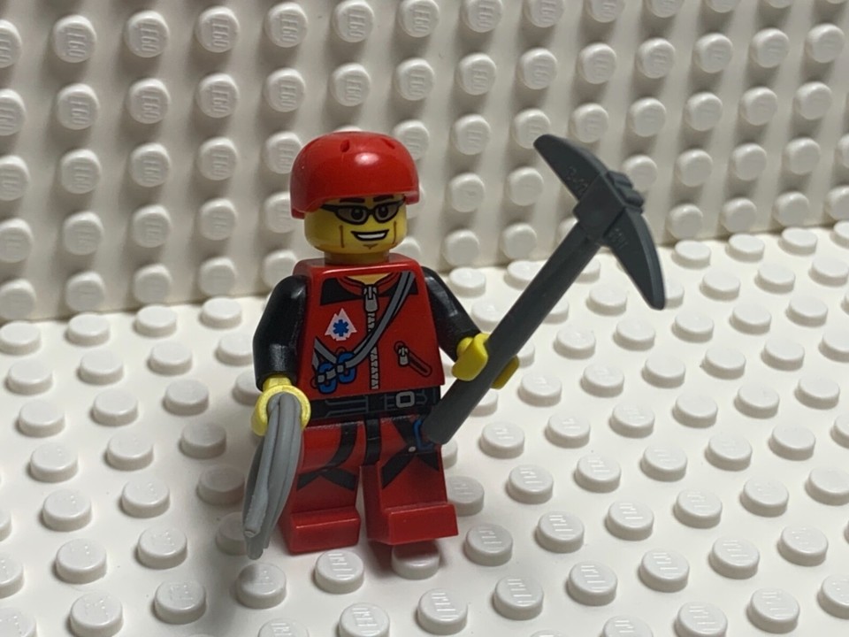 lego mountain climber series 11 minifigure collectible cmf 71002 rare ...