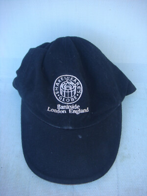 Shakespeare Globe Theatre Black Baseball Cap | eBay