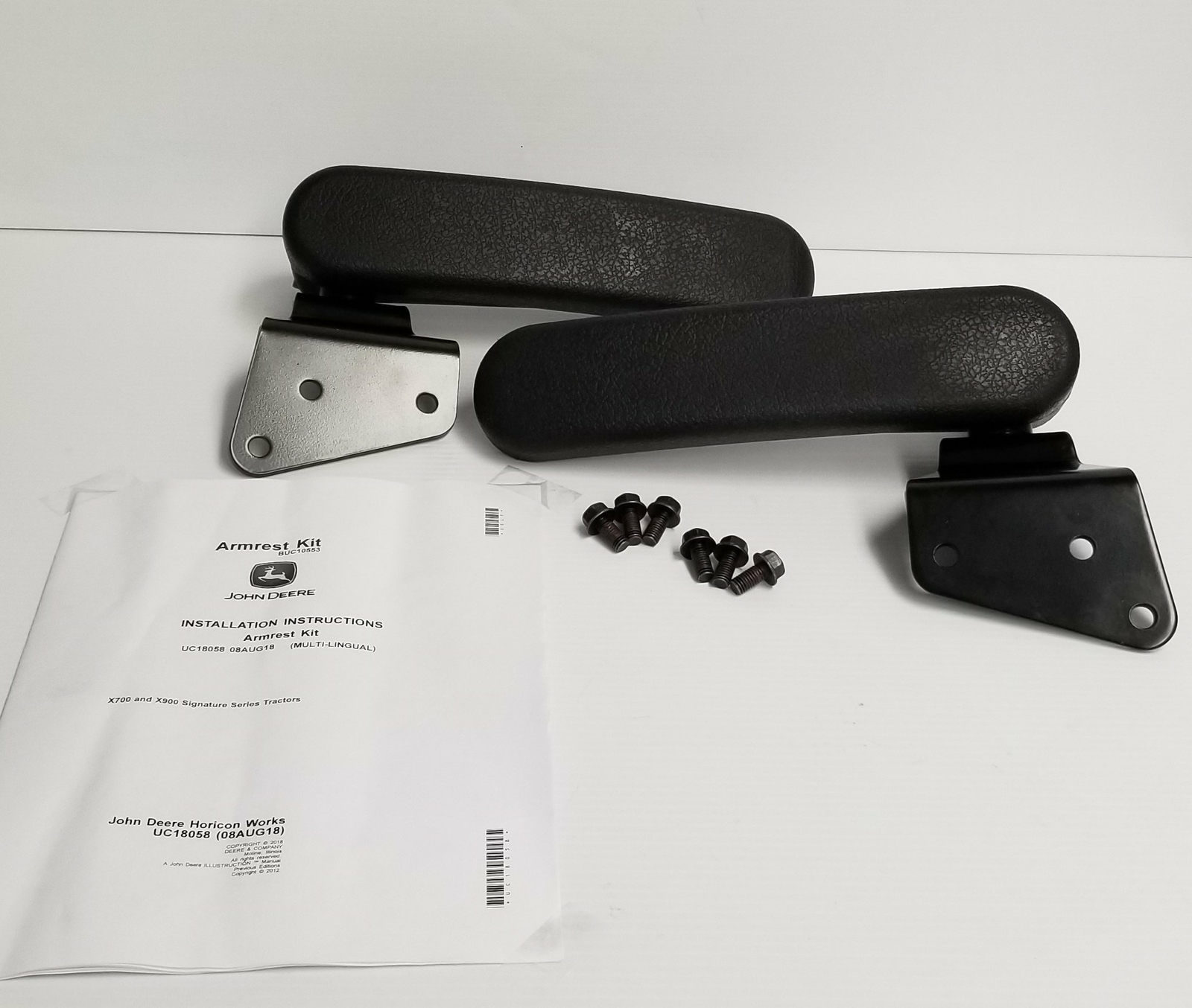 BUC10553 John Deere OEM Armrest Kit | eBay