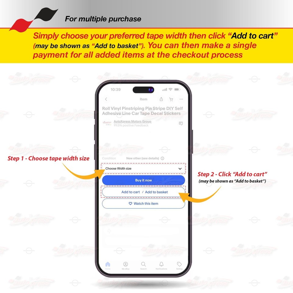 CHROME RED Roll PIN STRIPE Car Striping Line TAPE Decal Adhesive Vinyl ...