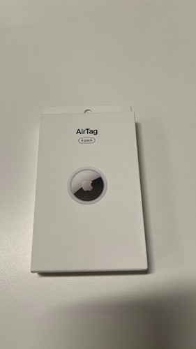 Apple Airtag Air Tag 4 Pack New IN BOX SEALED | eBay