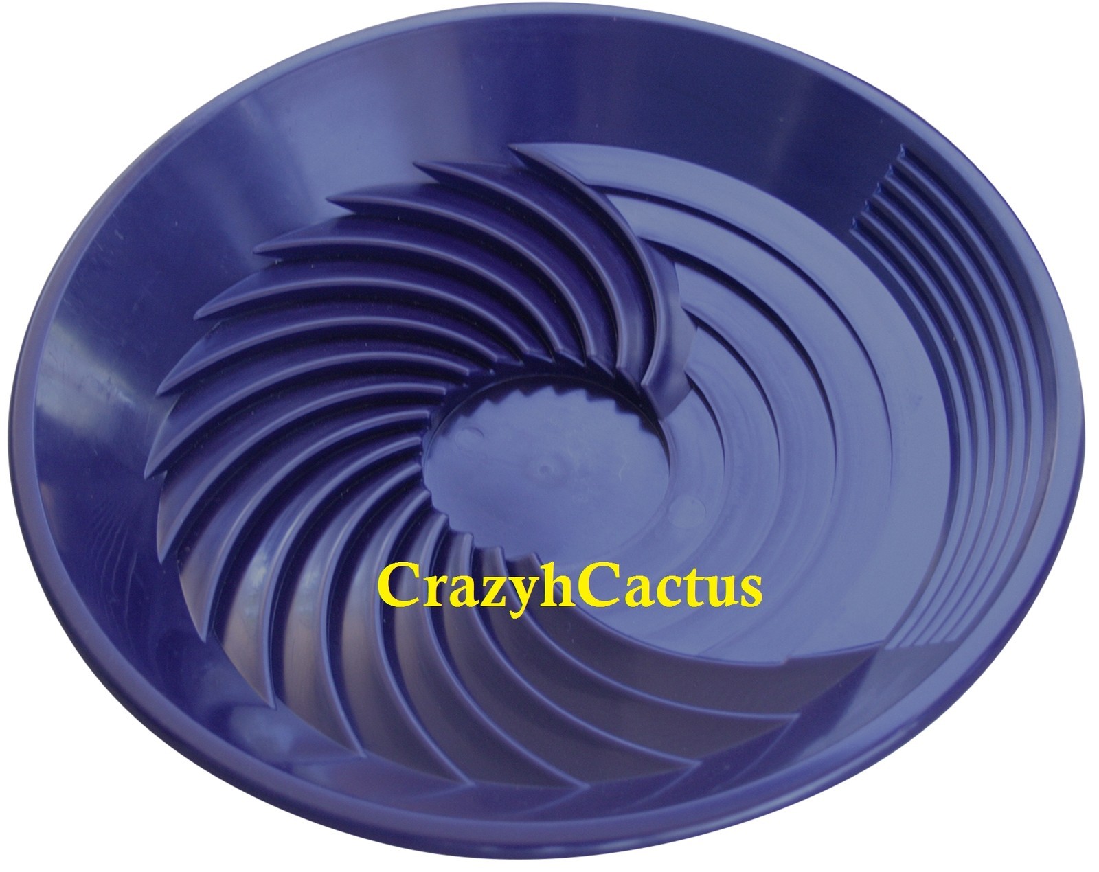 Turbopan Gold Pan 16" Panning Prospecting Mining Sluice Dark Blue/Dark ...