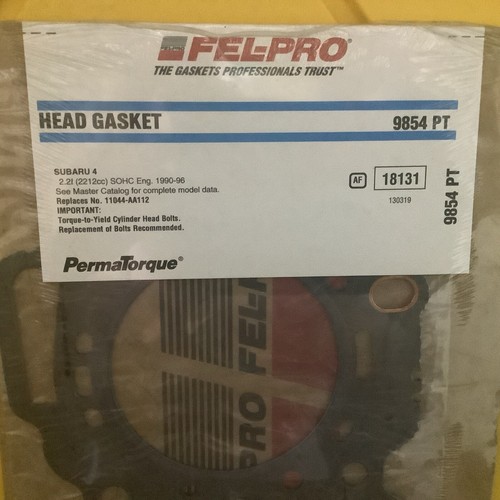 Engine Cylinder Head Gasket-Natural Fel-Pro 9854 PT | eBay