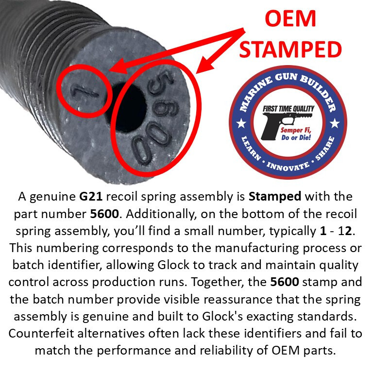 Glock 21 / 21SF .45acp Upper Parts Kit OEM Gen 1-3 G21 G21sf UPK OEM | eBay