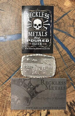Reckless metals 100g .999 Silver Thunder Chicken Hunting With Friends ...