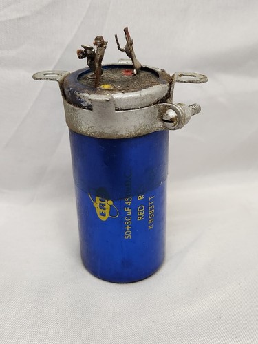 Vintage Marshall / Erie 50+50uf 450Vdc Capacitor | eBay