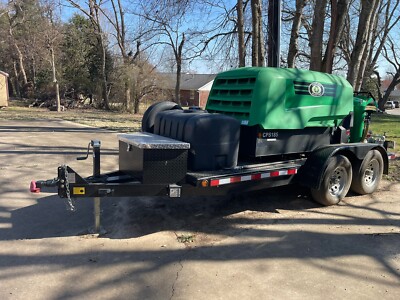 MOBILE DUSTLESS BLASTING MACHINE WITH TRAILER AND MEDIUM | eBay