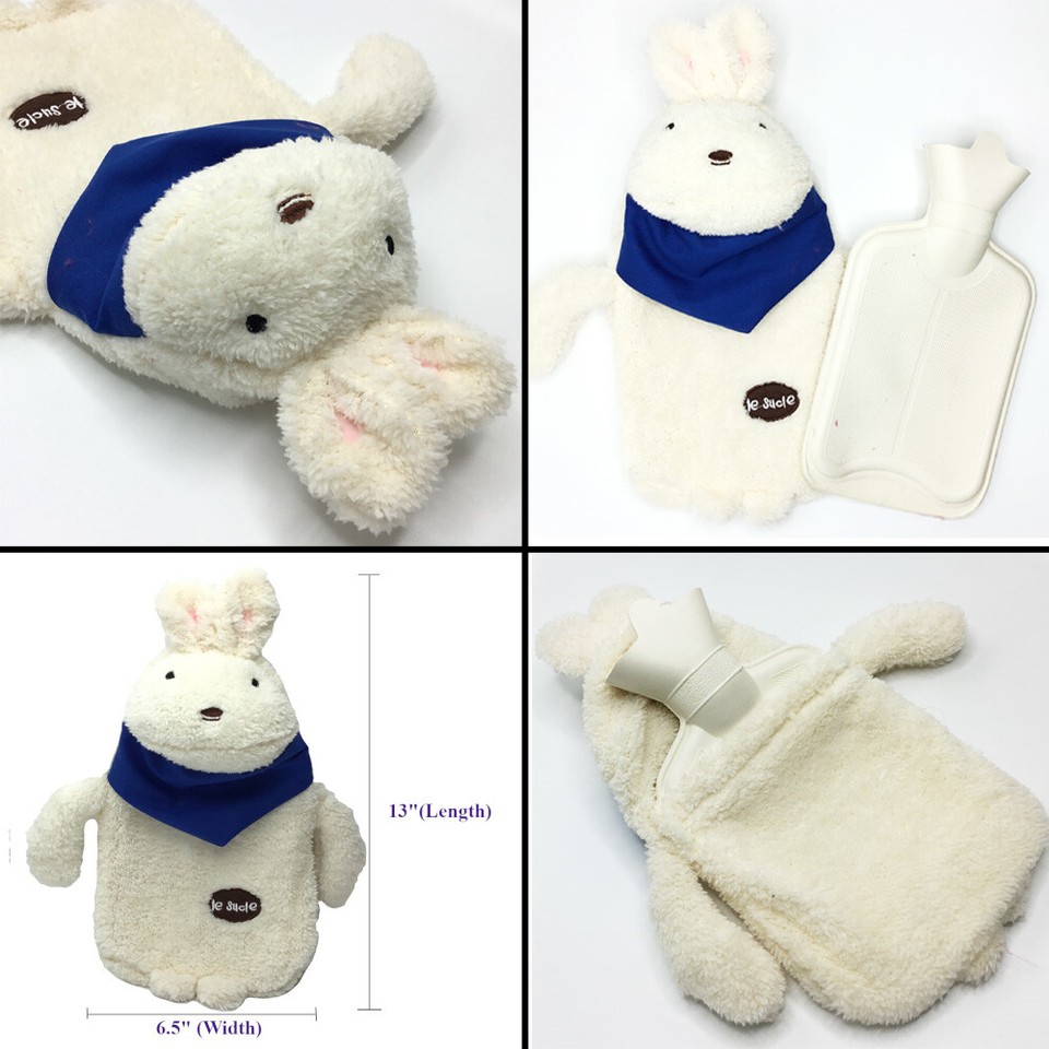 Rabbit Rubber Hot Water Bottle Heating Pad | eBay