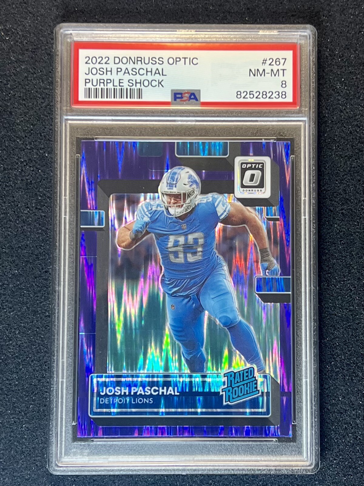 2022 Panini Donruss Optic - Rated Rookie Purple Shock Prizm #267 Josh ...