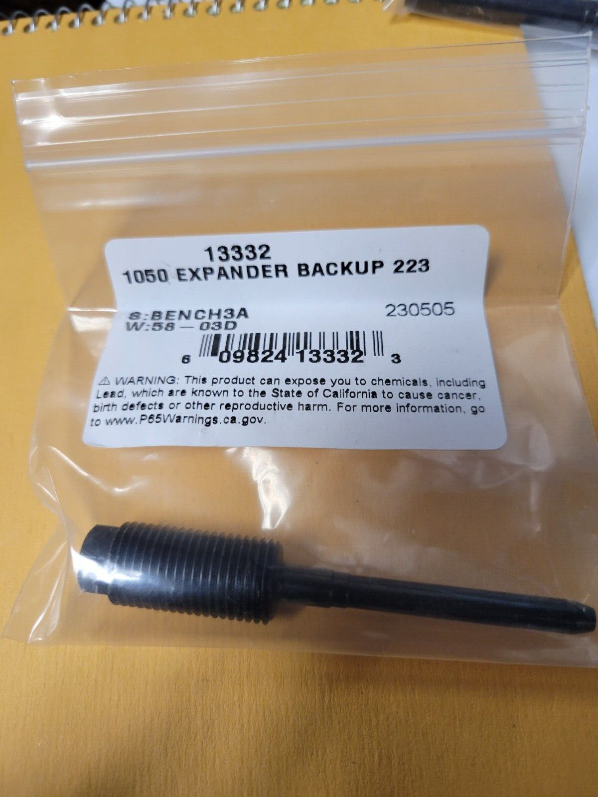 Dillon RL1100 / Super 1050 Back Up Expander - 223 Remington 13332 | eBay