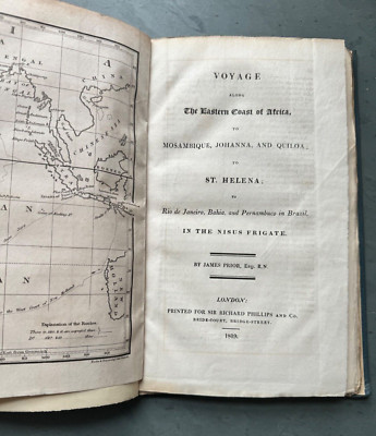 James Prior 1819 Voyage along the Eastern Coast of Africa 1st Edition ...
