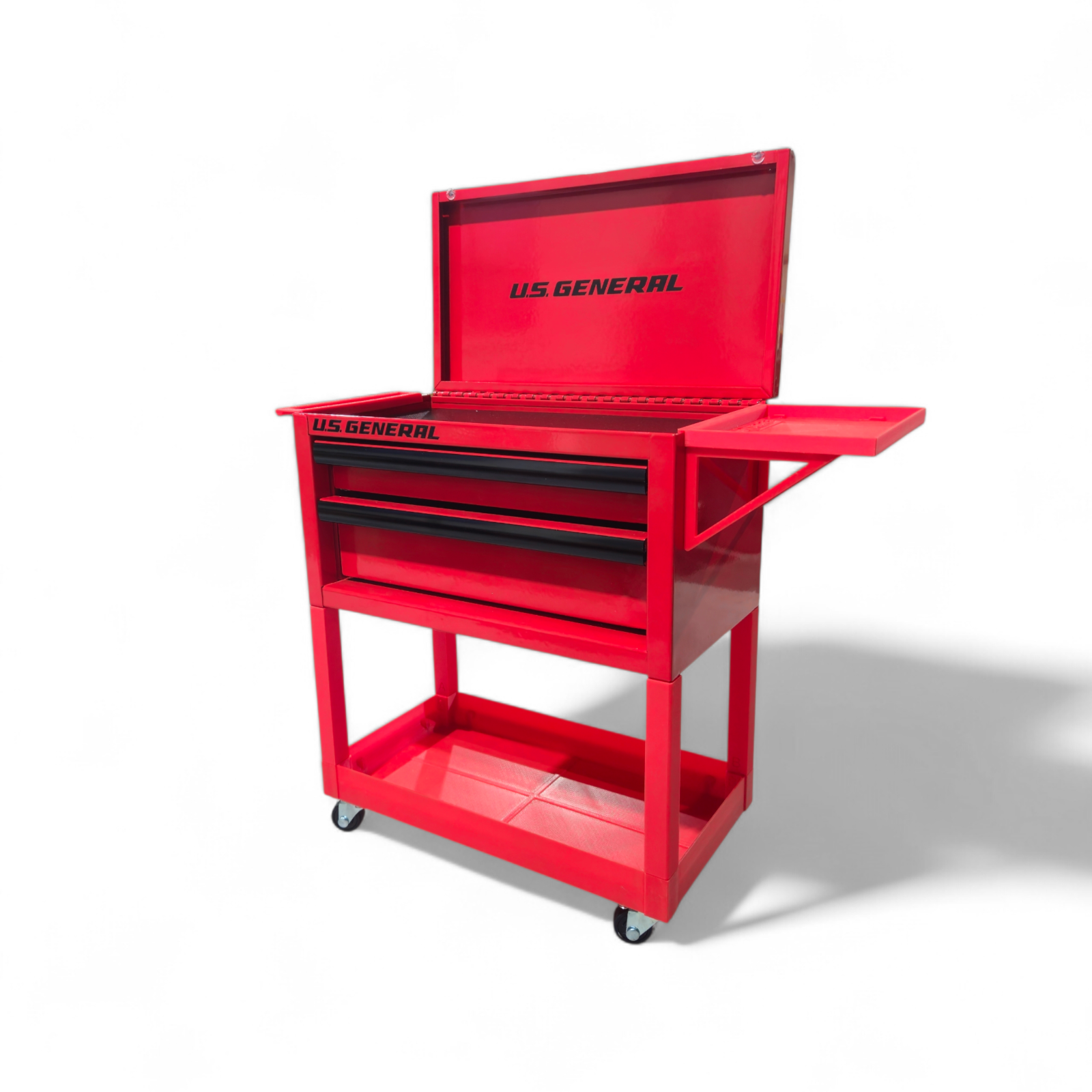Roll Cart, Side Tray & Handle Combo for US General Mini Tool Box (No ...
