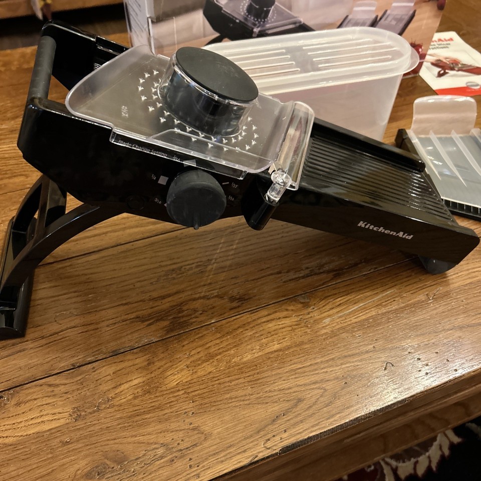 KitchenAid Mandoline Slicer Set 4 Piece-Black | eBay