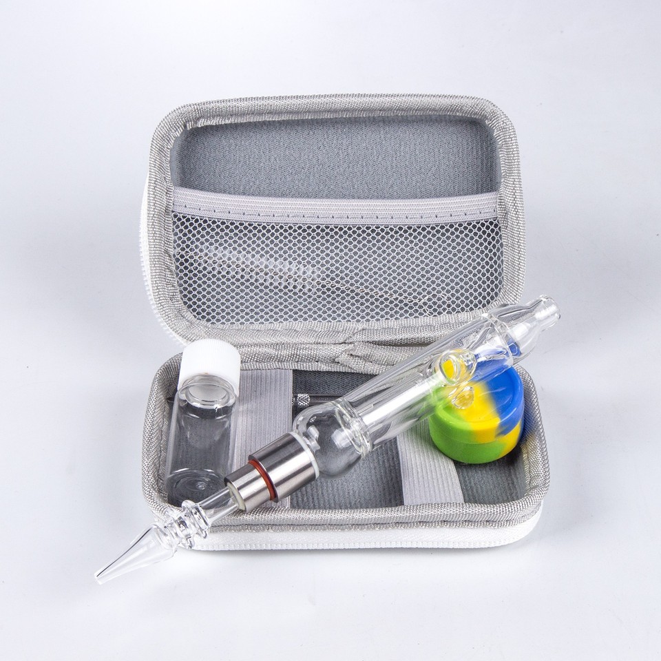 Mini Bubbler Water Pipe Glass Smoking Pipes Kit with Thread Quartz | eBay