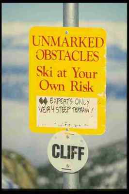 061029 Off Piste Mountains Signage Alta Utah A4 Photo Print | eBay