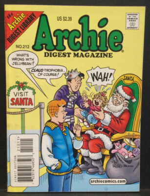 Archie Digest - #212 - Archie - Santa Cover - Direct - 2005 - F/VF | eBay