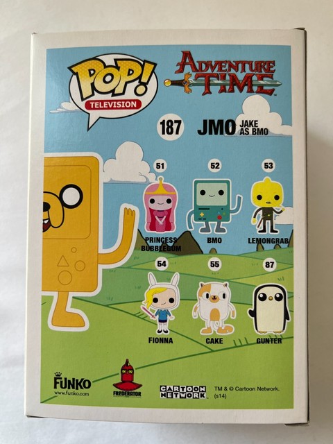 Funko Adventure Time Pop Television JMO Vinyl Figure #187 Jake as BM ...