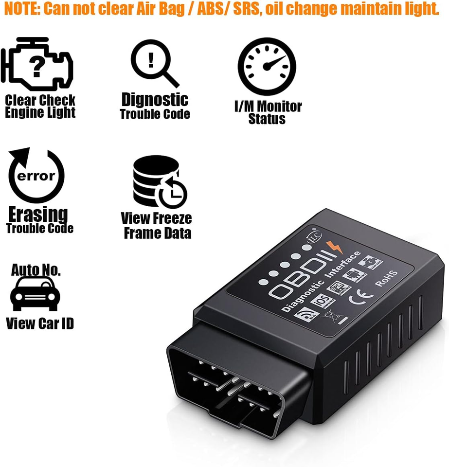 OBD2 Wireless OBD Auto Code Lettore Scansione Strumento -Collegare via ...