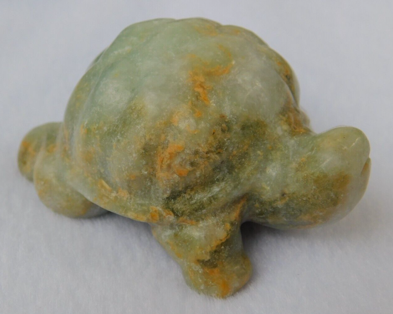 Burmese Jadeite Jade Turtle Carving Genuine Crystals Reiki 3.4 oz or 98 ...