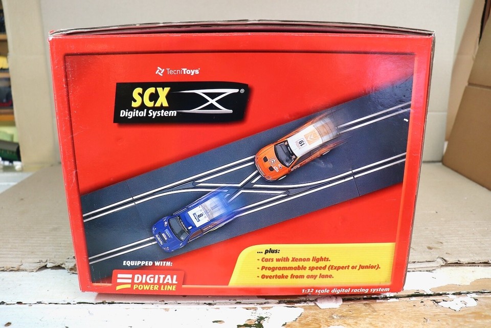 SCX DIGITAL SYSTEM 10010 SCALEXTRIC digital SUBARU CITROEN WRC RALLY ...
