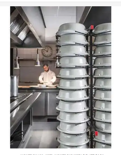 Jackstack Mobile Plate Rack (Half Size) Model JS052F | eBay