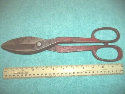 Vintage Samson No.199 Metal Shears-12"-Forged Steel-Snips-Good Edges | eBay