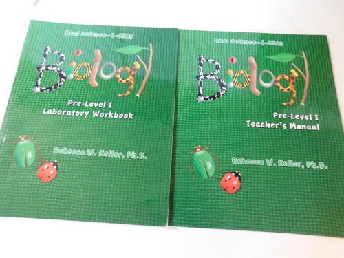 Real Science 4 Kids Biology Pre-Level I Laboratory Workbook & Teacher's New | eBay