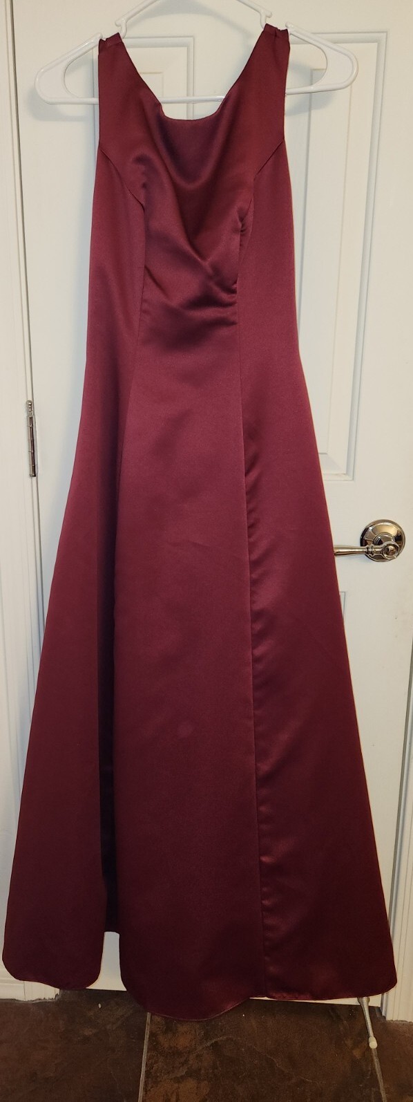 Maroon/Burgundy Red Formal Dress Prom Ball Gown Bride… - Gem